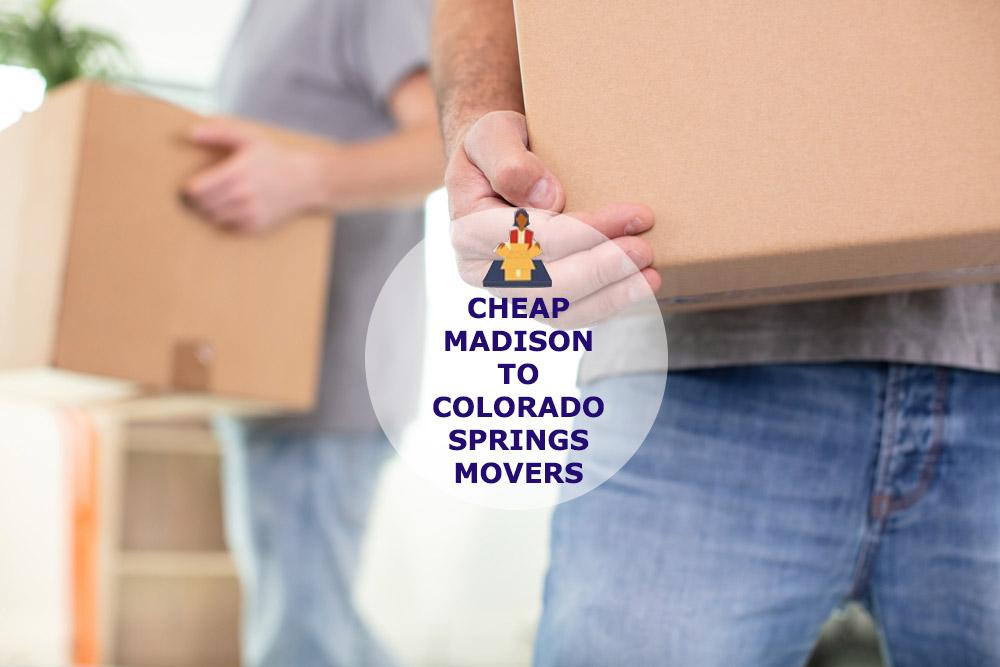 Moving From Madison to Colorado Springs Rates | Madison to Colorado ...